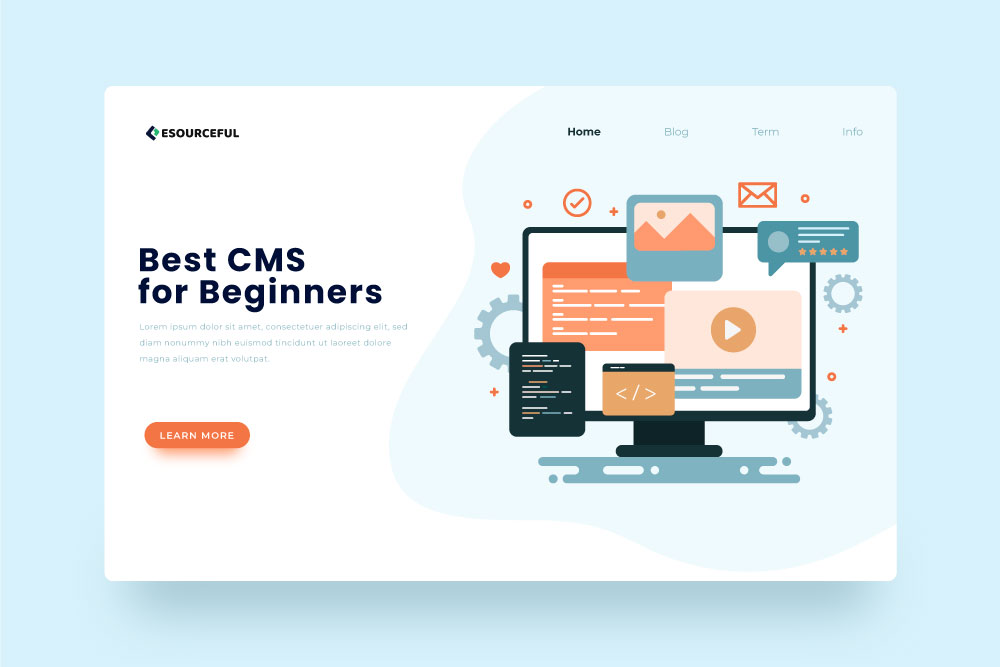 Best CMS for Beginners: WordPress vs Webflow - Esourceful